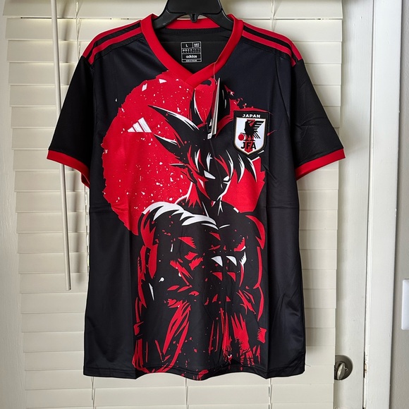 adidas | Shirts | Japan Anime Soccer Jersey Special Edition Dragon Ball ...